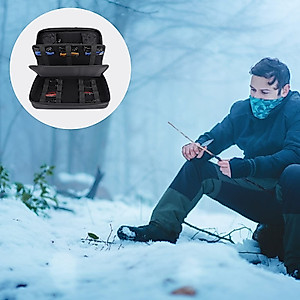 Knife Display Case, 42 Slots Pocket Knife Case, Folding Knife Butterfly Knife Pocket Knife Storage Organizer, Knives Collection Protector Carrier Bag for Survival Tactical Outdoor EDC Mini Knife