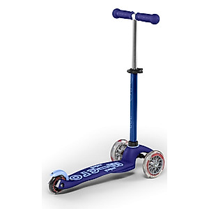 Micro Mini Deluxe 3-Wheeled, Lean-to-Steer, Swiss-Designed Micro Scooter for Kids, Ages 2-5 - Blue…