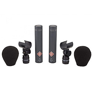 Neumann KM 184 MT Stereo Set Condenser Microphone,Matte Black