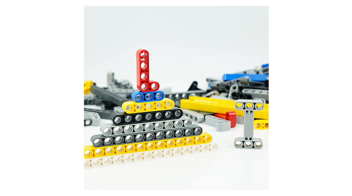 Technical Building Parts Set | 580 Pieces Compatible with Technic