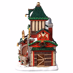 Lemax Village Collection Santa's Reindeer Stables, Battery Operated