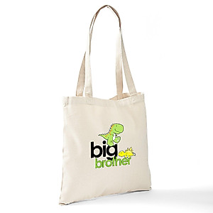 CafePress Big Brother T Shirt Dinosaur Tote Bag Canvas Tote Shopping Bag