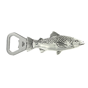 Fish Pewter Bottle Opener By Basic Spirit