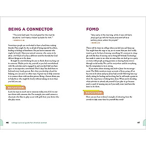 The College Survival Guide for Christian Women: 5-Minute Devotions for Strength, Reflection, and Calm