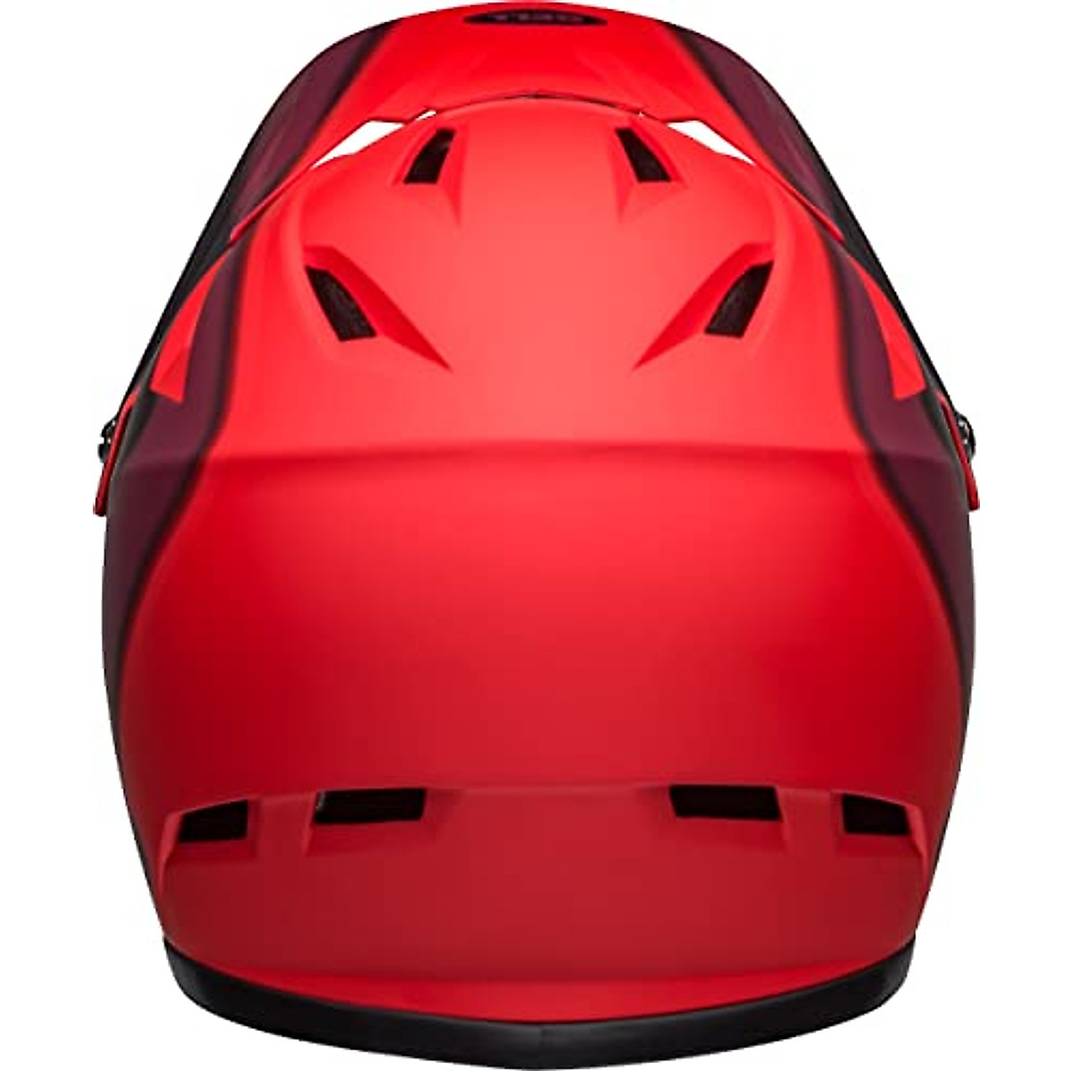 BELL Sanction Adult Full Face Bike Helmet - Matte Red/Black (2023), Medium (55-57 cm)