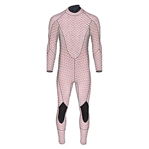 Henderson 3mm Men's Aqua Lock Back Zip Dive Fullsuit - Black - X-Large