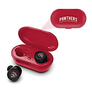 NHL Florida Panthers True Wireless Earbuds, Team Color