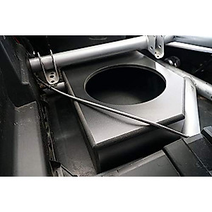 UTV Stereo Can-Am X3 Low Profile Passenger 10" Sub Box - Sub woofer Encloser for Maverick X3