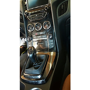 VViViD Epoxy High Gloss Carbon Fiber Architectural Vinyl Wrap (1ft x 5ft, Black) Interior Use Only