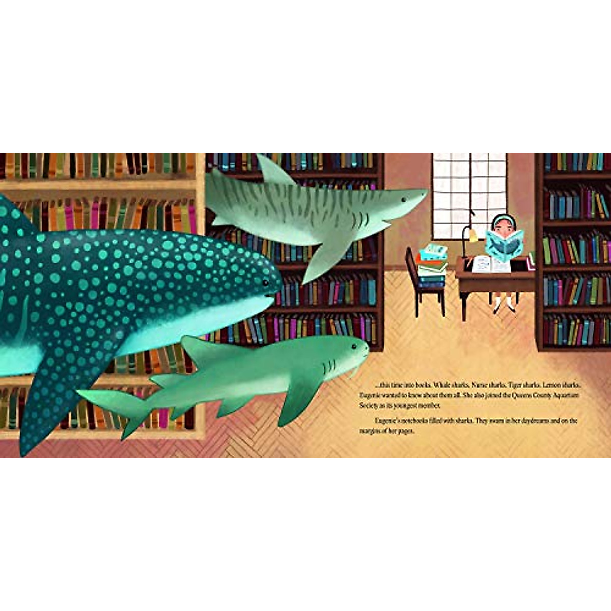 Shark Lady: The True Story of How Eugenie Clark Became the Ocean's Most Fearless Scientist (Women in Science Books, Marine Biology for Kids, Shark Gifts)