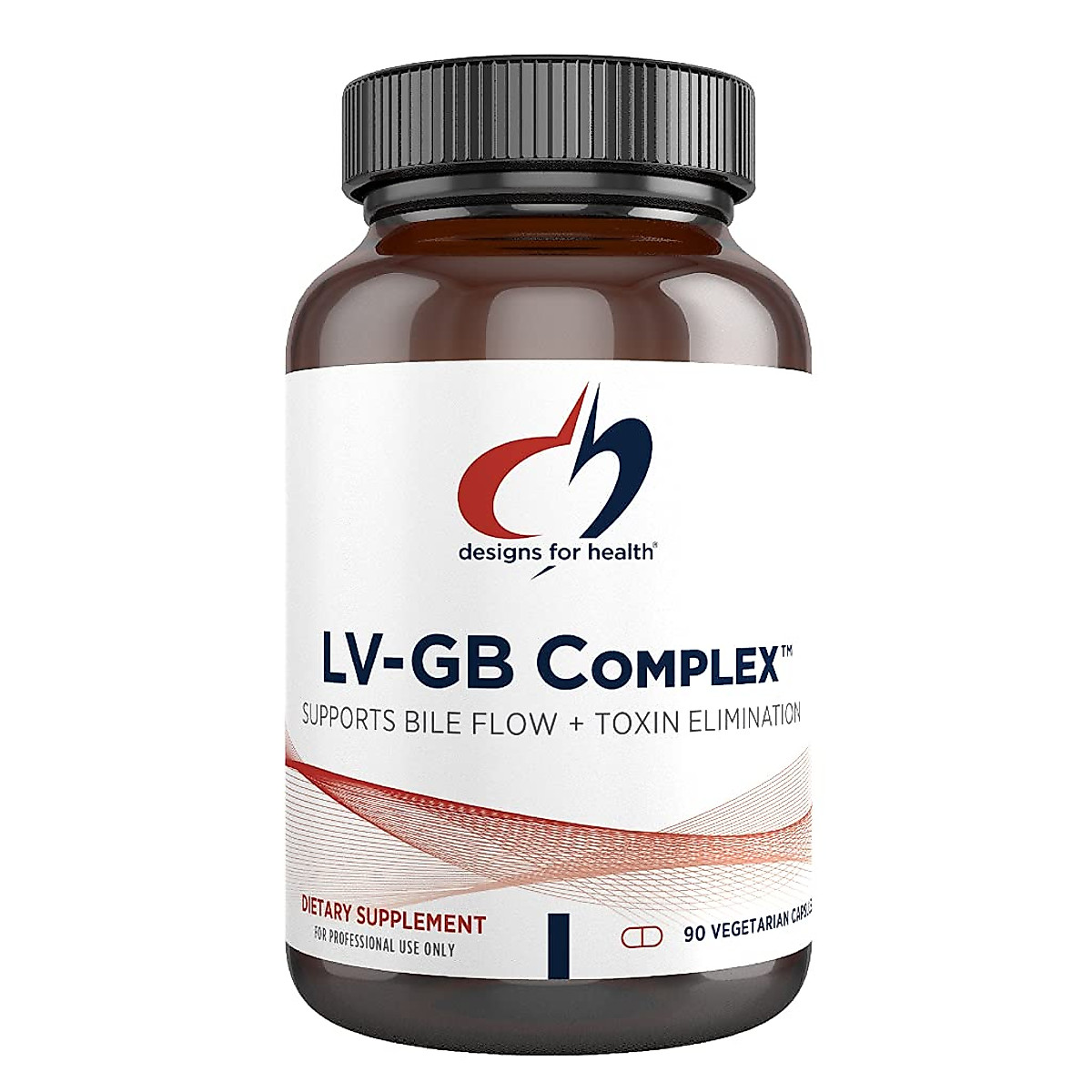 Designs for Health LV-GB Complex - Liver Detox Supplements for Gallbladder Support with Milk Thistle, Artichoke, Vitamins + Ox Bile - Supports Bile Flow + Toxin Elimination (90 Capsules)