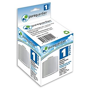 PureGuardian Humidifier Demineralization Filter, Cartridge 1, Prevents Release of Minerals, Lasts 1000 Hours, White, FLTDC