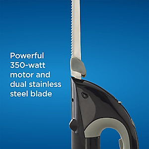 Oster Food Prep Kit Small Kitchen Appliance with Immersion Hand Blender, Electric Knife, and 2 Cup Mini Food Vegetable Chopper, Black