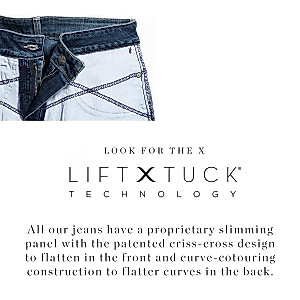 NYDJ womens Barbara Boot-cut jeans, New Black, 6 US