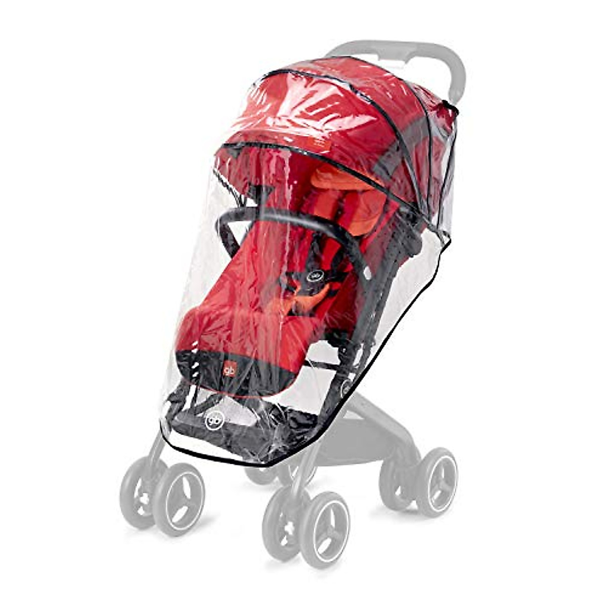 gb Gold Rain Cover for gb Qbit+ All-Terrain, Transparent