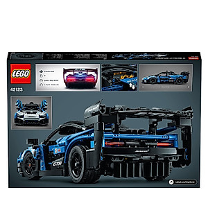 LEGO® Technic McLaren Senna GTR™ 42123 Toy Car Model Building Kit; Build and Display an Authentic McLaren Supercar