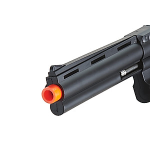 Airsoft 36B Spring Revolver Low Powered Airsoft Pistol Durable Plastic -Black