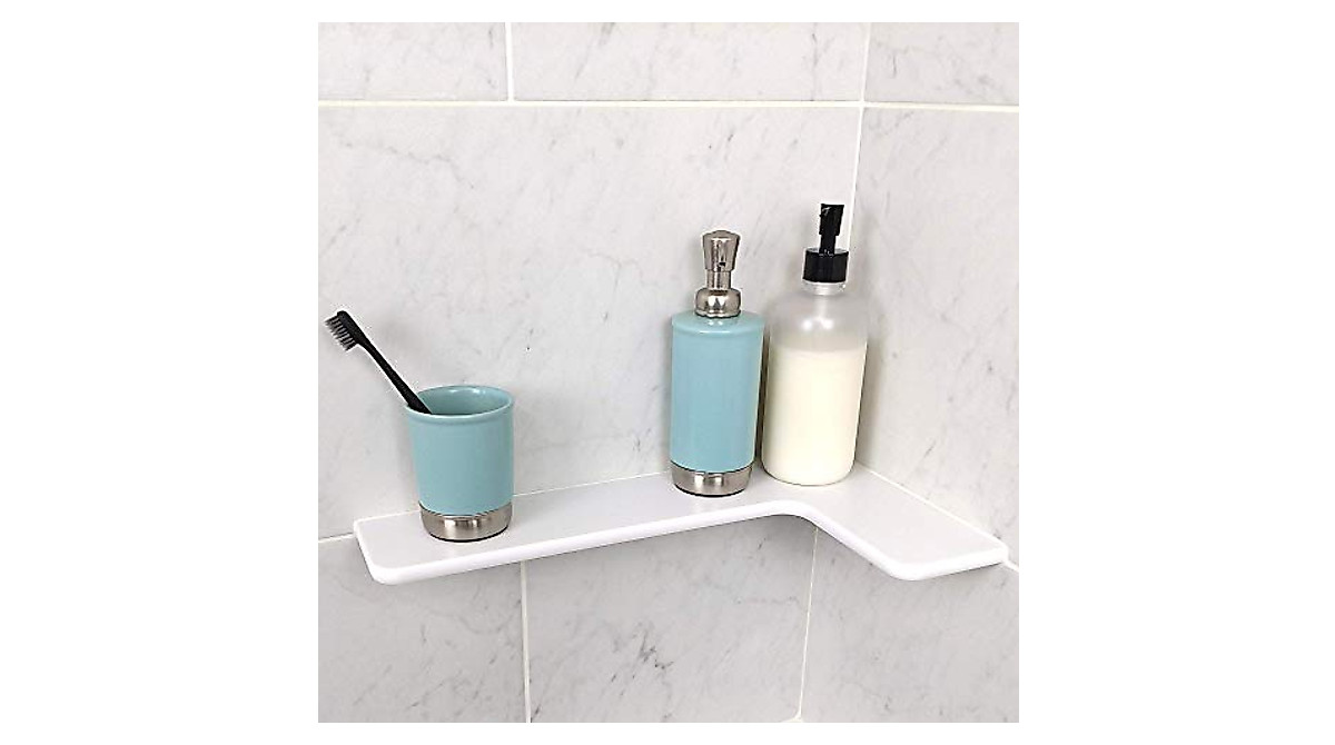 TileWare Corner Shelf - Smart Storage for Showers