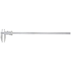 Mitutoyo 533-506 Vernier Caliper, Steel , Nib Style Jaw, 0-1000mm Range, +/-0.07mm Accuracy, 0.02mm Resolution