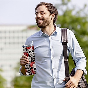 AiHeart 20oz Sublimation Stainless Steel Coffee Tumblers,Double Wall Vacuum Insulated Blanks Bulk Tumblers with Lid Silicone Coasters and Shrink Wrap Films,Travel Mug For Car Cup Racks(11pack)