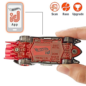 Hot Wheels id Vehicle Arachnorod Embedded NFC Chip Uniquely Identifiable 1:64 Scale Ages 8 and Older