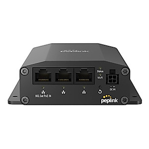 Peplink AP One Rugged | Industrial Grade, Wi-Fi Mesh for Extreme Environments | 3X 10/100/1000M Ethernet Ports | 802.3at PoE with Microfit Connector, a Secure and Durable Power Option | APO-AC-Rug