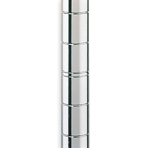 Metro 63UP Metro Site Select Chrome Plated Steel Mobile Post, 1" Diameter x 62-9/16" Height (Pack of 4)