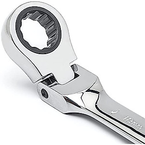 GEARWRENCH 12 Pc. 12 Pt. Flex Head Ratcheting Combination Wrench Set, Metric - 9901D