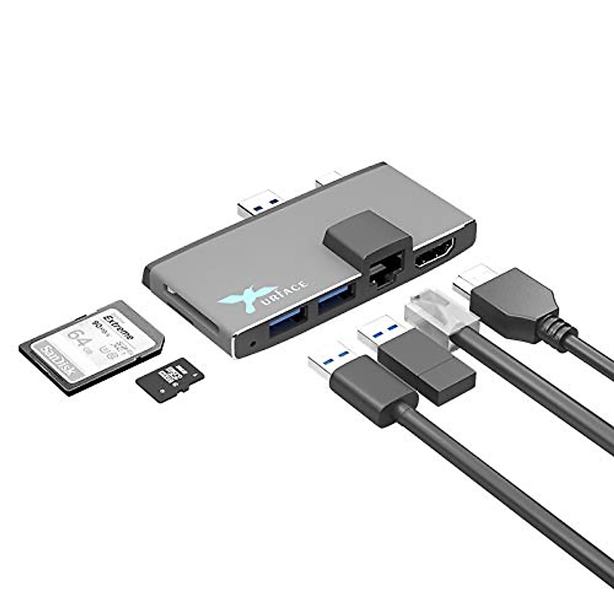 IMD-SUR332 Docking USB Hub for Surface Pro4 with LAN Port