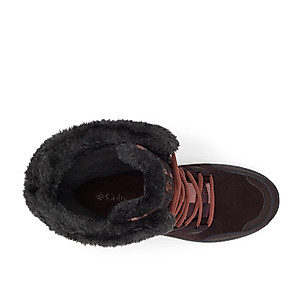 Columbia Women's Ice Maiden II Snow Boot, New Cinder/Crabtree, 10 M US