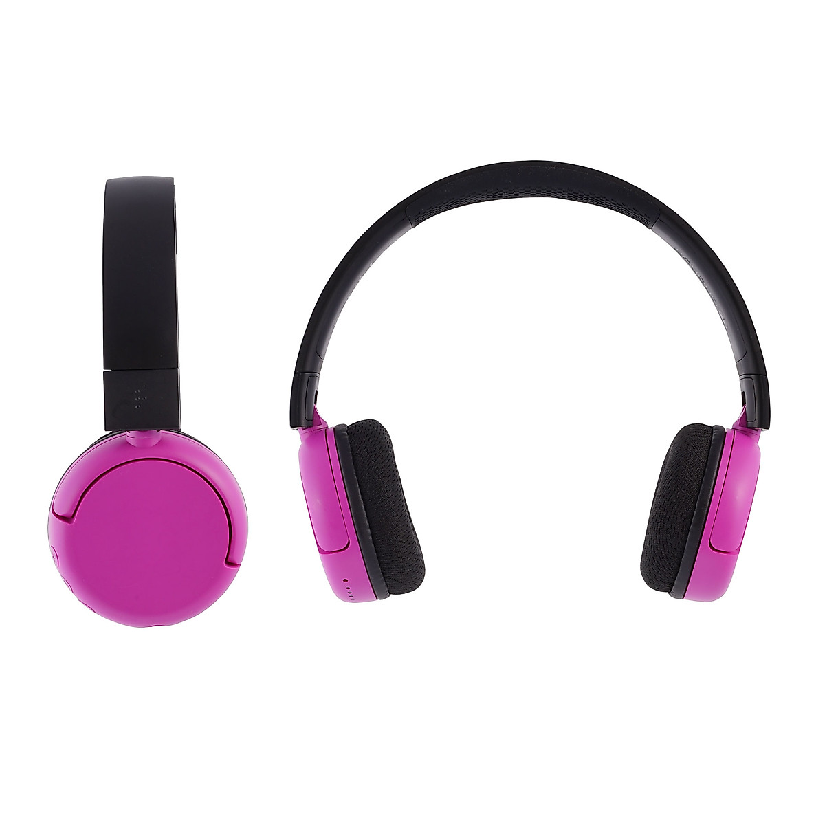 Made for Amazon, Volume Limiting Bluetooth BuddyPhones, PopTime in Pink. Ages (8-15)