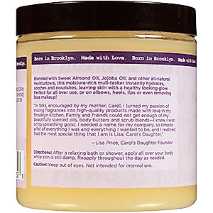 Carol’s Daughter Body Jelly Moisture Rich Body Jelly All Natural Multi Tasker with Sweet Almond Oil and Jojoba for All Skin Types, 8 oz