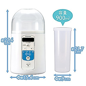 Iris Ohyama Yogurt Maker Drink Yogurt Mode Temperature Control Function IYM - 013