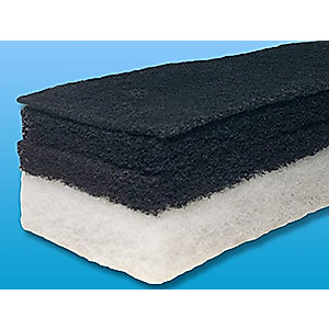 PurAir Filters Charcoal Purifan Replacement Filter, PAF-DOC, Twice the charcoal for extra clean Air Black & White