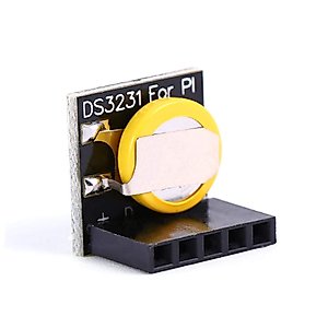 Tosuny DS3231 RTC High Precision Board Real Time Clock Module for Arduino Raspberry Pi，3.3 V and 5 V