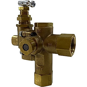 1/2" NPT, Side Inlet, All In One Unloader Pilot Check Valve with Throttle Control Cable for 6.5HP Max Gas air Compressors (140-175 PSI, 48" Throttle Control Cable & Unloader Valve)