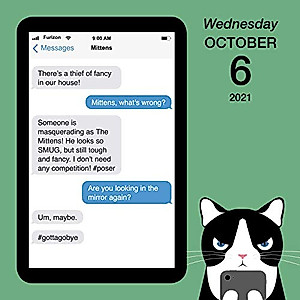 Texts from Mittens 2021 Day-to-Day Calendar