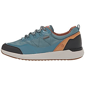 Cobb Hill Women's Skylar Mesh Lace Walking Shoe, Teal Waterproof, 7