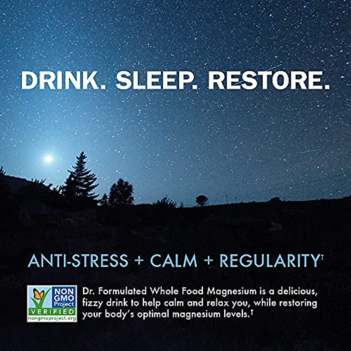 Garden of Life Whole Food Magnesium Powder, Raspberry Lemon - Vegan, Gluten & Sugar Free Supplement with Probiotics for Calm & Regularity