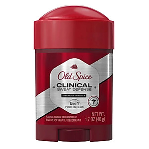 Old Spice Clinical Sweat Defense Anti-perspirant Deodorant for Men, 72 Hour, Extra Fresh, 1.7 Oz
