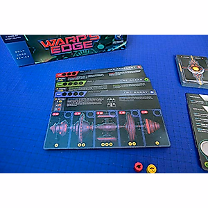 Renegade Game Studios Warp's Edge | A Solo bag-building Game of Epic Space Combat for Ages 10+