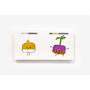 Vegetables in Underwear: A Board Book