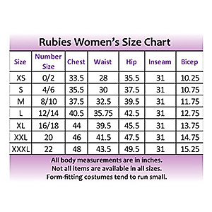 Rubies Women's Peanuts Lucy Costume Dress and Foam Mask, As Shown, Medium for Themed Parties and Halloween