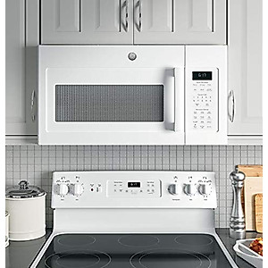 GE 1.7 Cu. Ft. White Over-The-Range Microwave Oven