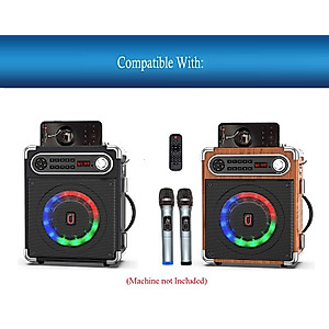 UpBright 5V AC/DC Adapter Compatible with JYX JYX-S55 JYX-55B JYX-55W 3.7V 5200mAh Li-ion Battery Karaoke Machine Portable Bluetooth Speaker JYX-55Black JYX-55Wood JYXS55 5VDC Power Supply Charger
