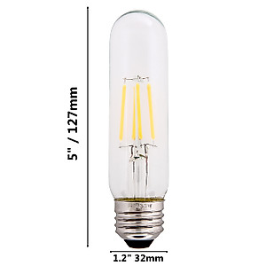 Creative Hobbies Large Ceramic Christmas Tree Wiring Kit with 3.5 Watt LED Bulb - Standard (Edison) Base Socket - Perfect for Lighting Large Size Objects and DIY Projects