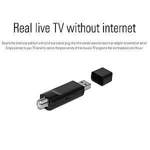 Mygica A681B USB 2.0 TV Tuner Card, ATSC HD Digital External HDTV Tuner Stick Dongle Adapter for Window, Linux, for PC Computer Laptop