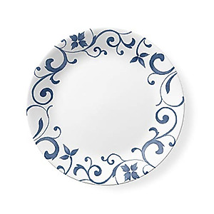 Corelle 12-Piece Dinnerware Set Service for 4, Chip Resistant, Glass, Artemis, Vitrelle