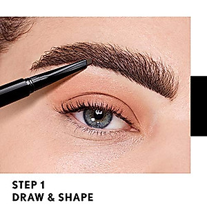 COVERGIRL Easy Breezy Brow Draw and Fill Brow Tool, Soft Brown