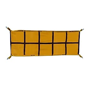 Mytee Products 2"x98.5" Pallet Rack Safety Nets for 8 ft Pallet Bays - 2400 lbs Breaking Strength Rack Safety Netting for Holding Pallets in Place - Warehouse Storage Shelving Accessories